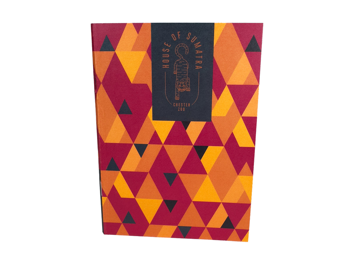 House of Sumatra Triangles A6 Notebook – Chester Zoo Enterprises Ltd