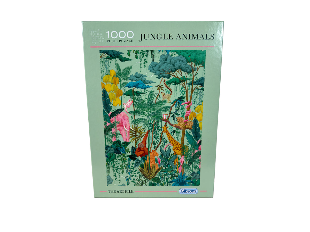 Jungle Animals 1000 Piece Jigsaw – Chester Zoo Enterprises Ltd