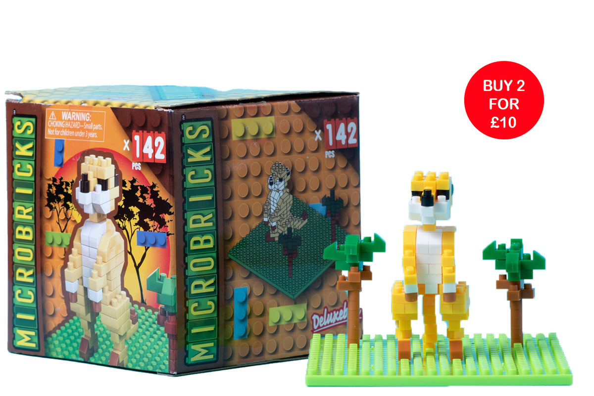 SPECIAL OFFER* Animal Microbricks Set - Meerkat – Chester Zoo ...