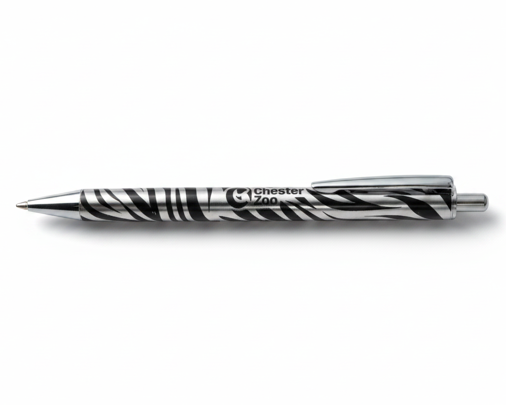 Silver Zebra Pen – Chester Zoo Enterprises Ltd