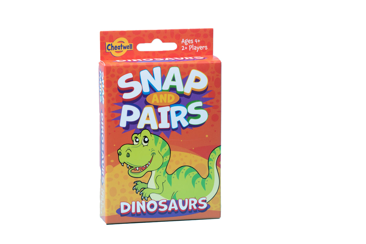 Dinosaur Snap And Pairs Card Game – Chester Zoo Enterprises Ltd