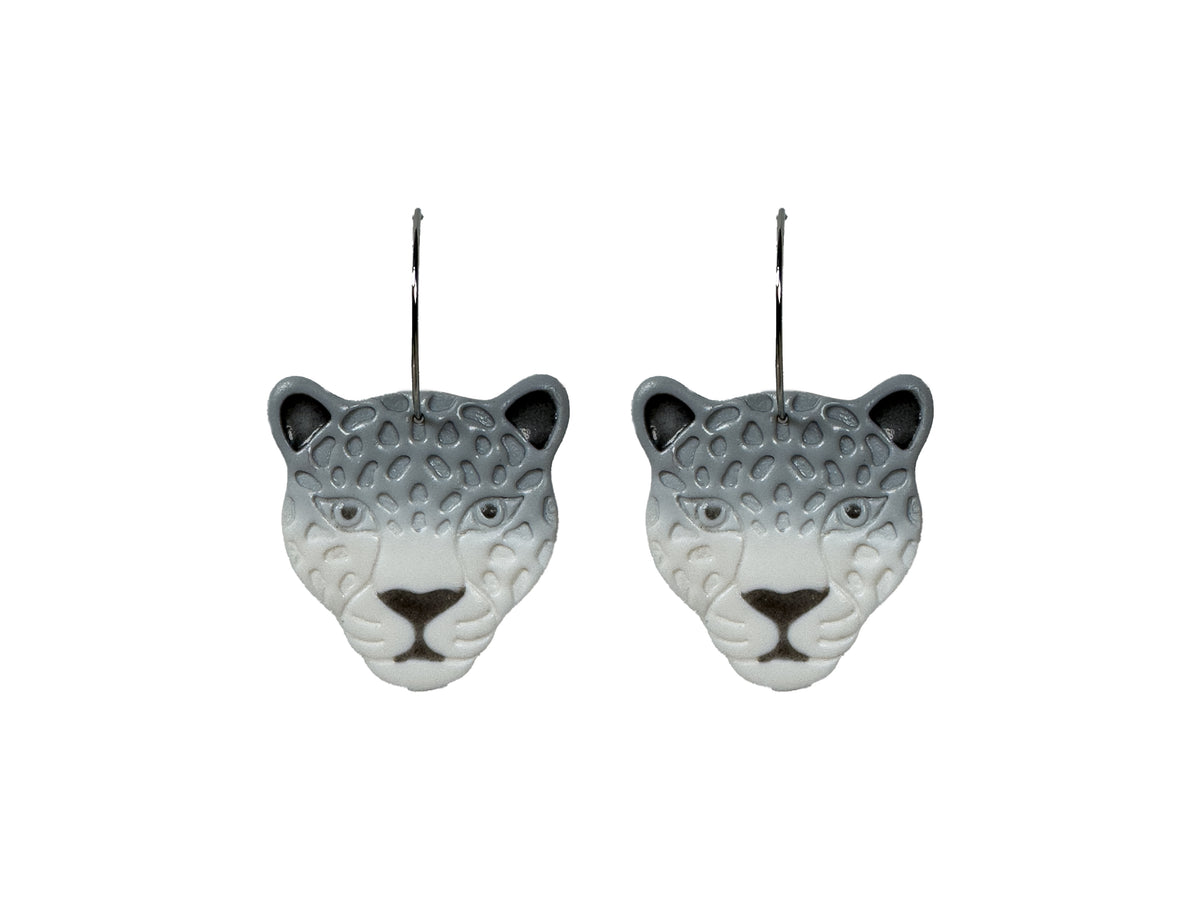 Snow Leopard Earrings – Chester Zoo Enterprises Ltd