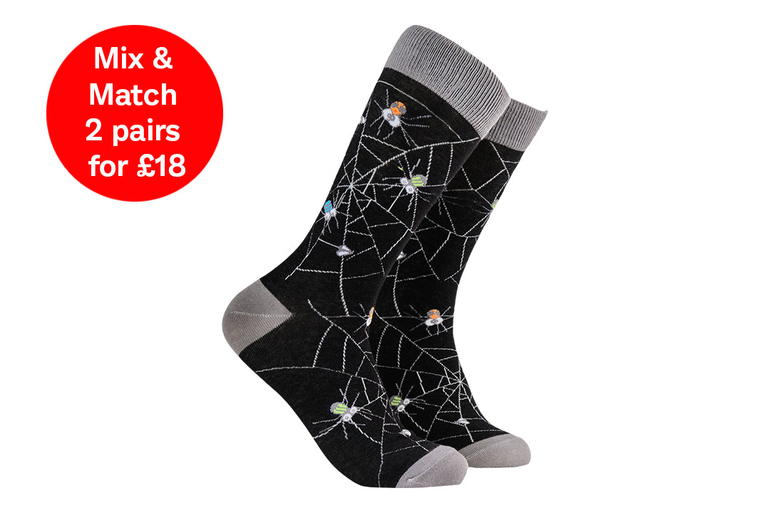 Socks - Spider Web – Chester Zoo Enterprises Ltd