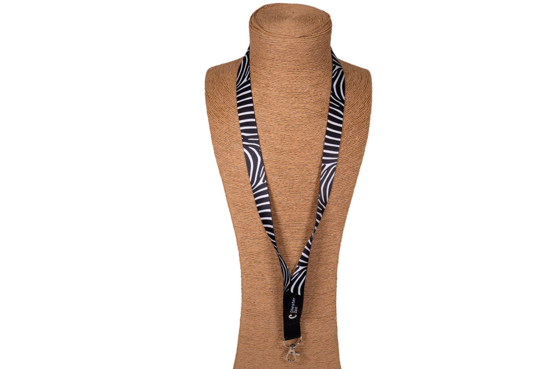 Heart of Africa Zebra Print Lanyard – Chester Zoo Enterprises Ltd