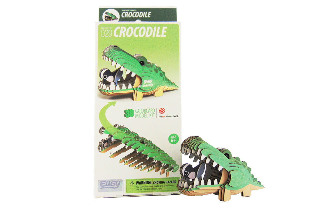Crocodile 3D Model Kit – Chester Zoo Enterprises Ltd