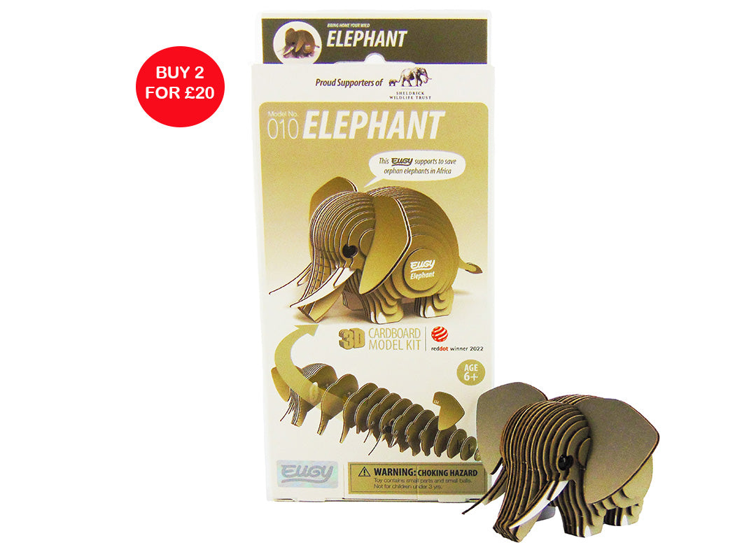 SPECIAL OFFER* - Elephant 3D Model Kit – Chester Zoo Enterprises Ltd