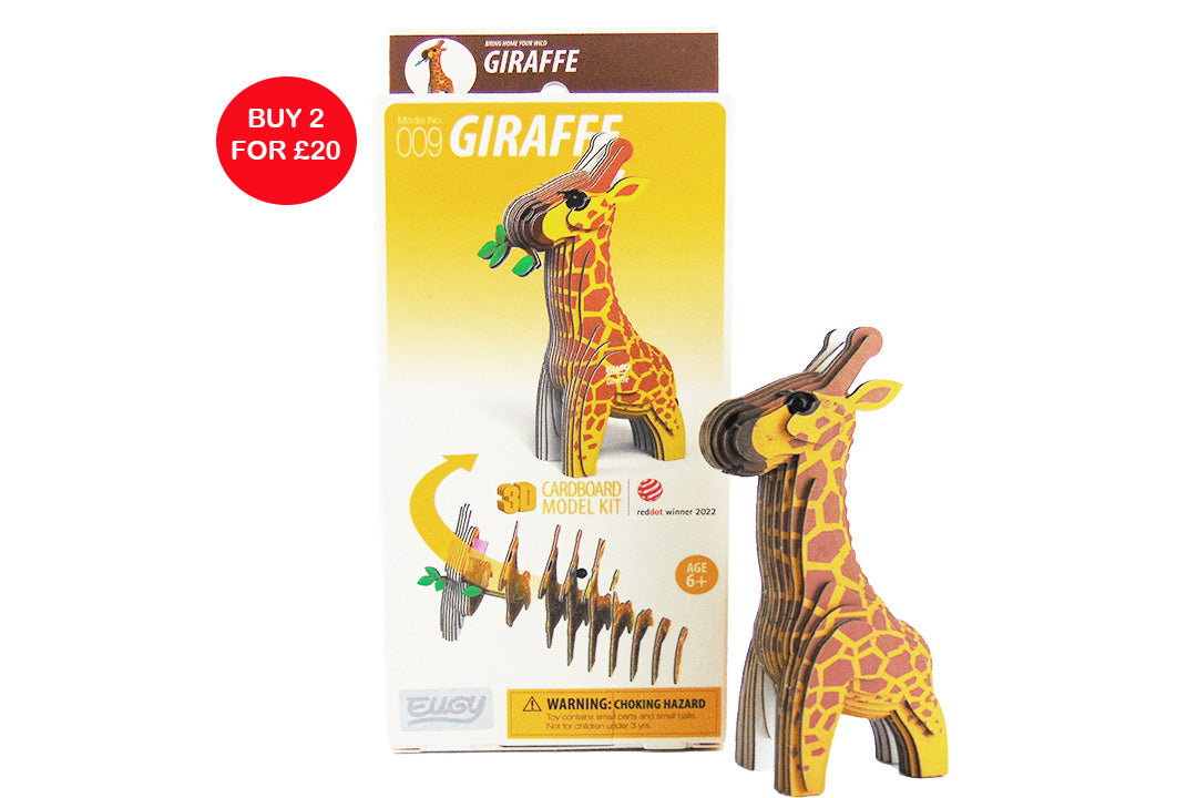 SPECIAL OFFER* - Giraffe 3D Model Kit – Chester Zoo Enterprises Ltd