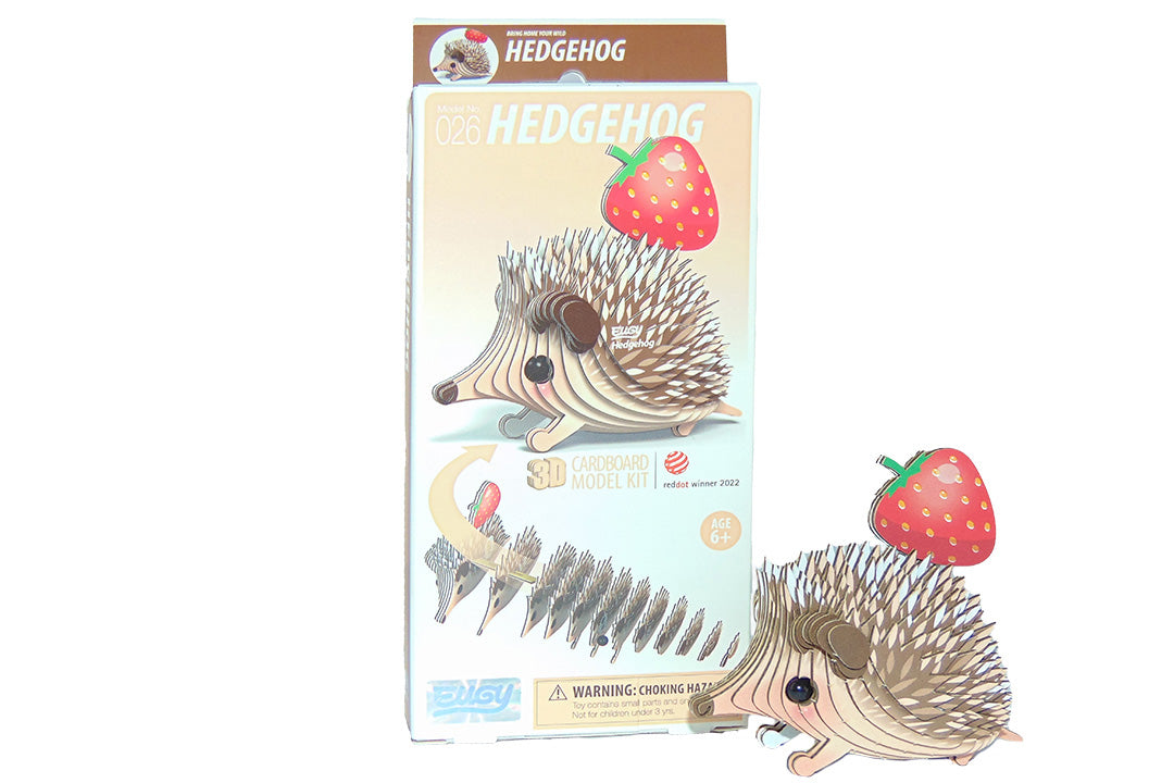 Hedgehog 3D Model Kit – Chester Zoo Enterprises Ltd