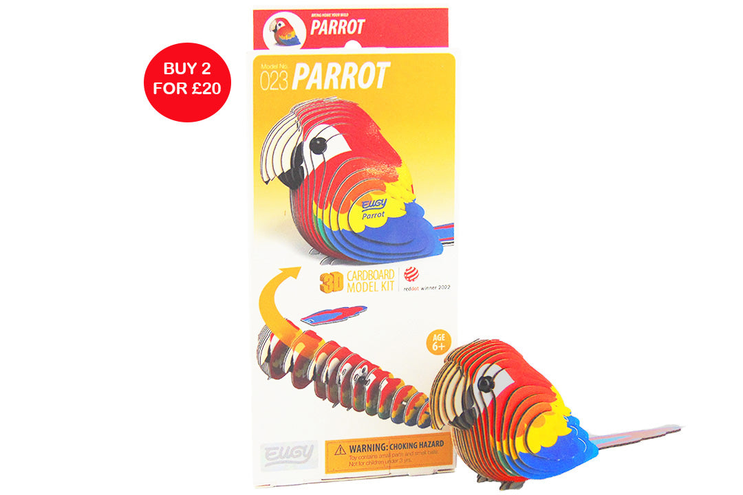 SPECIAL OFFER* - Parrot 3D Model Kit – Chester Zoo Enterprises Ltd