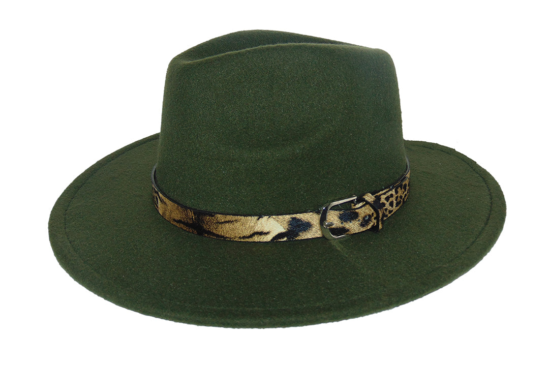 Fedora Hat - Forest Green – Chester Zoo Enterprises Ltd