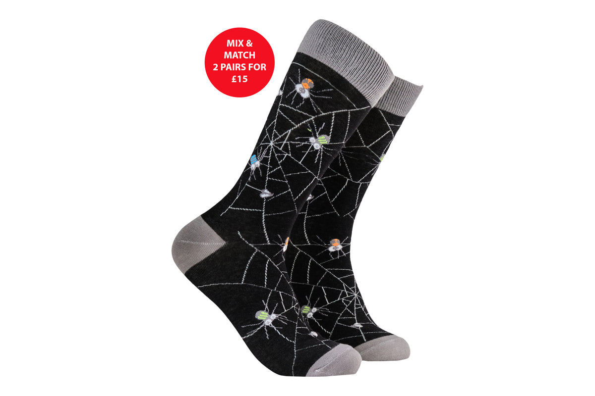 Socks - Spider Web – Chester Zoo Enterprises Ltd