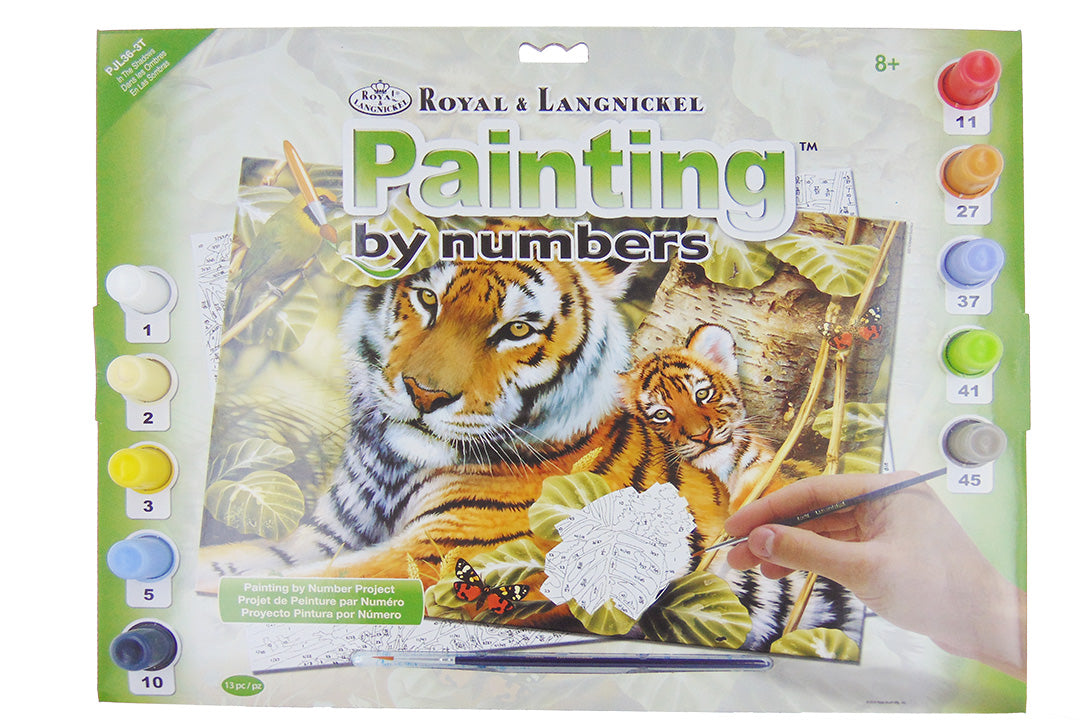 In The Shadows Paint By Numbers – Chester Zoo Enterprises Ltd