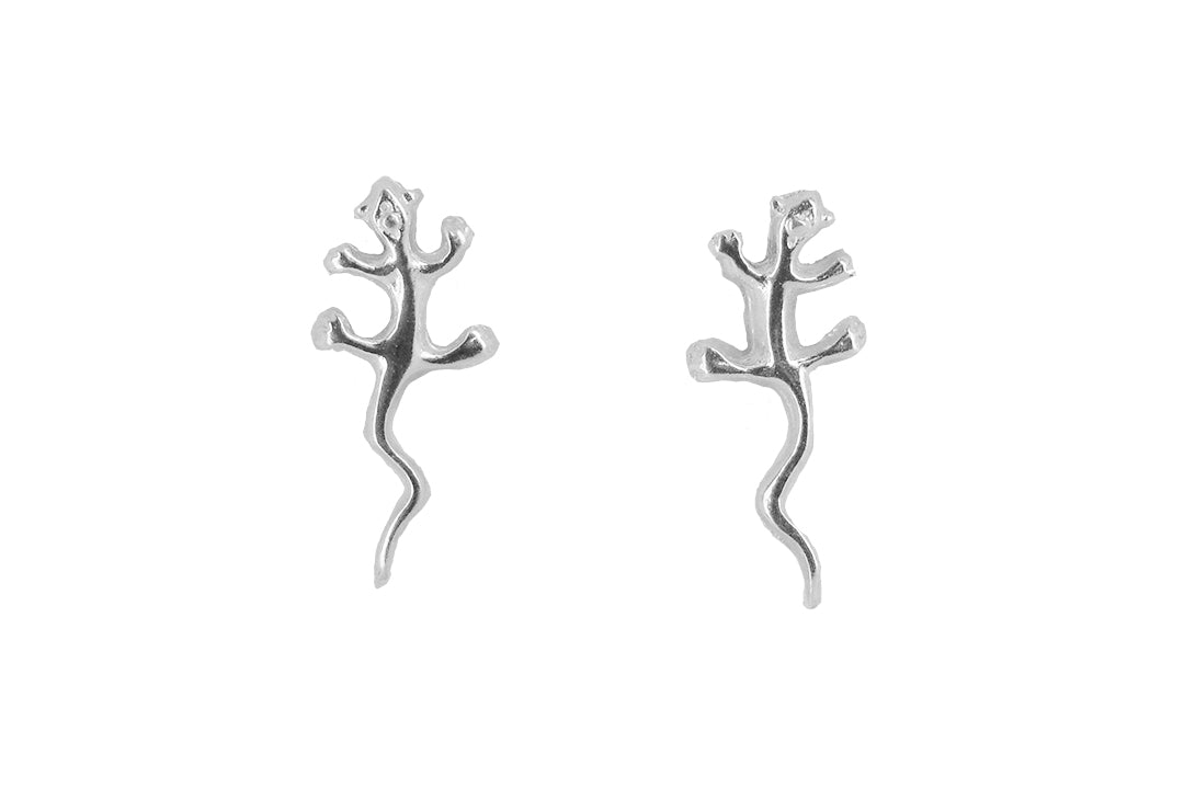 Sterling Silver Tiny Gecko Studs – Chester Zoo Enterprises Ltd