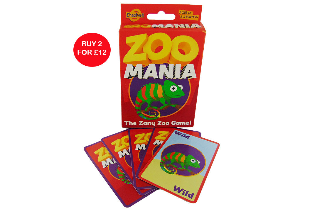 SPECIAL OFFER* - Zoo Mania Card Game – Chester Zoo Enterprises Ltd